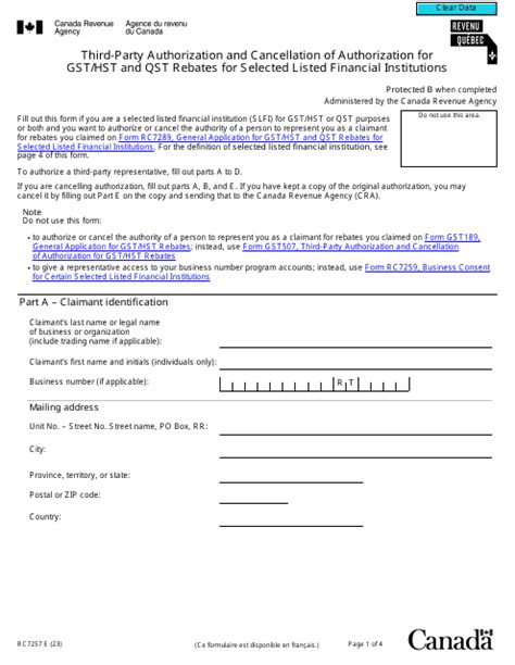 Gst Hst Templates Pdf Download Fill And Print For Free Templateroller