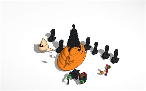 3d Design Haunted Mansion Holiday Figure Set Tinkercad