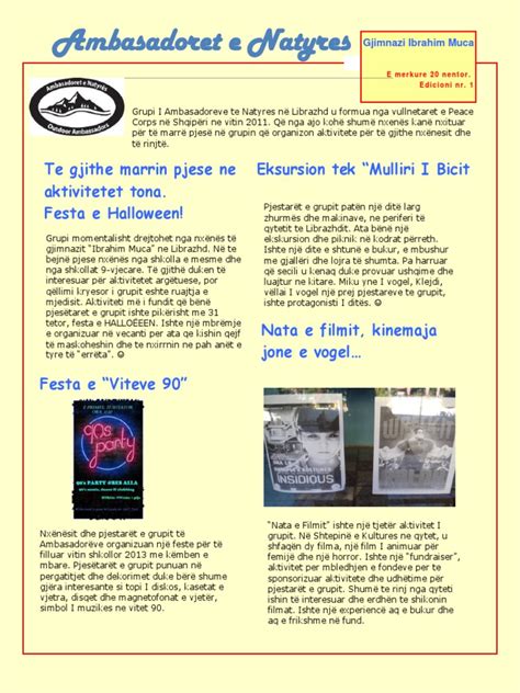 Ambasadoret E Natyres Pdf