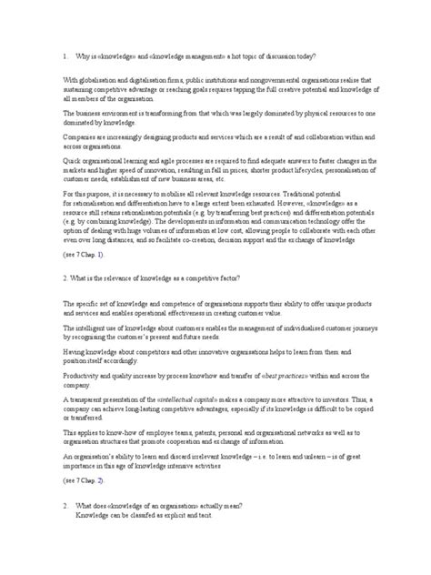 fundamentals of knowledge management 2 pdf knowledge management