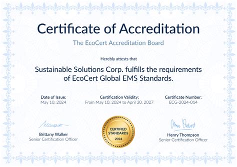 Free And Professional Accreditation Certificate Templates To Edit Certifier