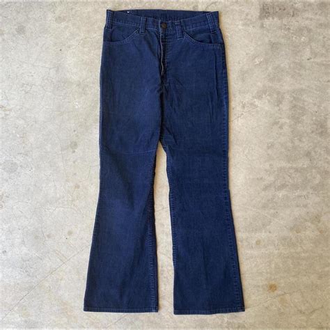 Rare Vintage 70s Levis Corduroy Bell Bottom Flare Depop