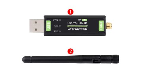 USB To LoRa Data Transfer Module Based On SX1262 Suitable For Data Acquisition In Industry And