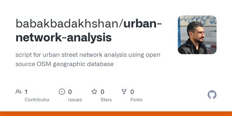 Github Babakbadakhshanurban Network Analysis Script For Urban