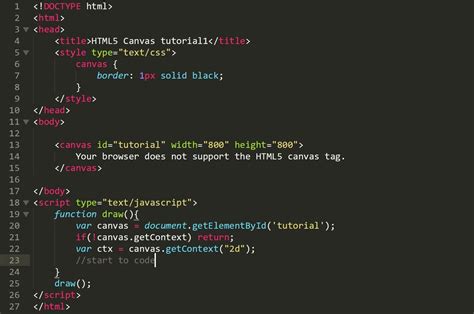 html5 canvas tutorial1 how to create a basic canvas — shinainai
