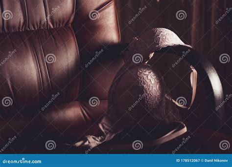 Sex In Office Office Chair With Women Underwear Removed Bra On Chair Stock Image Image Of