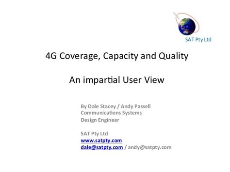 Lte Mobile System Coverage Capacity And Quality And Its Application