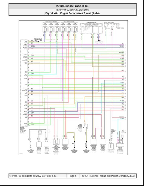 Frontier Se 4 Tecnología System Wiring Diagrams Fig 16 4 Engine