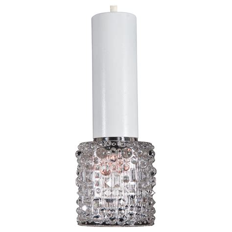 Copper Structured Glass Pendant For Sale At 1stdibs