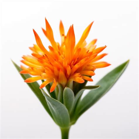 Premium Ai Image Isolated Mini Orange Flower