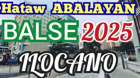🇵🇭balse Ilocano Sonata 2025 Nonstop Balse Ilocano Balse Music Kapacis