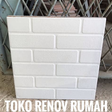 Jual Keramik 40x40 Timbul Keramik Dinding Motif Bata Keramik Bata