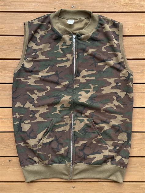 1970〜80s Camouflage Vest Deadstock Container