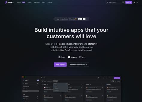 Saas Ui Alternatives And Similar Sites And Apps Alternativeto