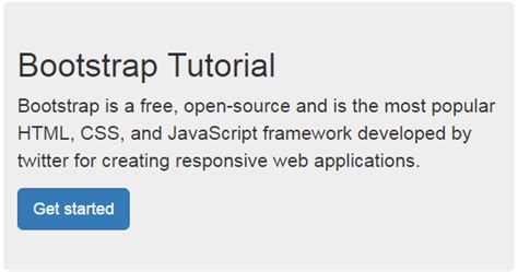 Sql Server Net And C Video Tutorial Bootstrap Jumbotron