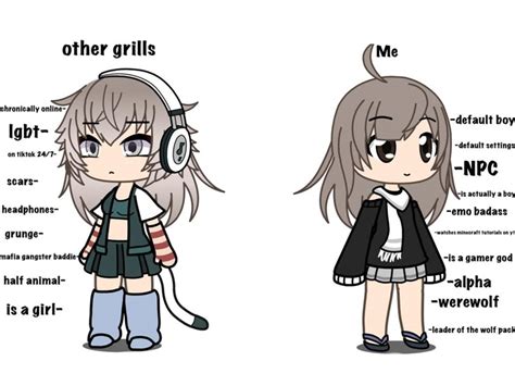 Gacha Cringe Funny Doodles Losing Faith In Humanity Funny Anime Pics