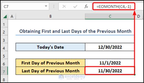 How To Use Eomonth Function In Excel 10 Ideal Examples