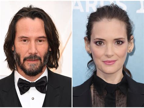 Winona Ryder Keanu Reeves Winona Ryder And Keanu Reeves Still Text As