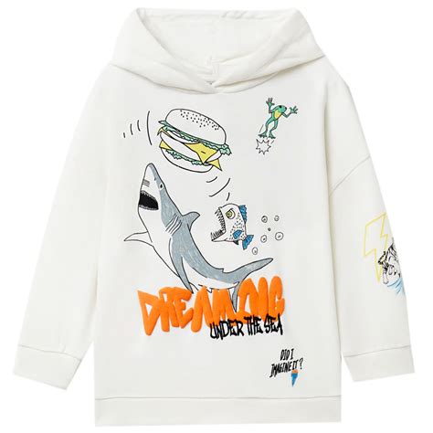 Sudadera Dibujo Frontal Y Espalda Con Capucha Para Niño Siman Costa Rica