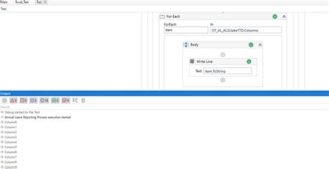 Excel Showing Different Columns And Giving Like Column1 Colum2 Column3 Studio UiPath
