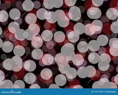 Abstract Of Bokeh Circles Background Stock Illustration Illustration