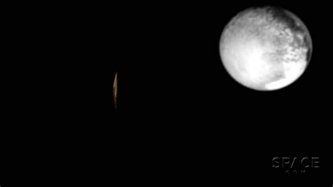 Plutos Best Look Yet Snapped Hours Before Fly By Video Space Showcase