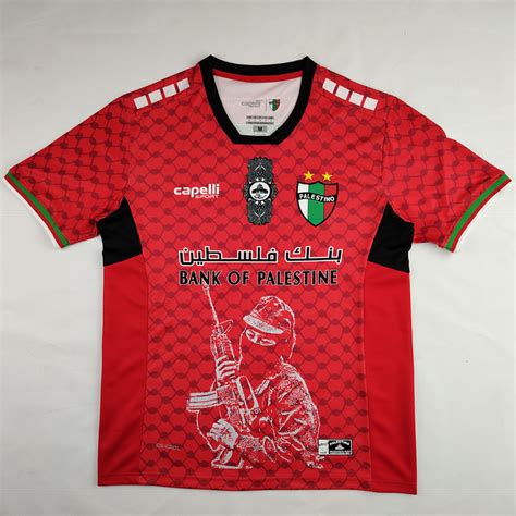 2024 25 Palestinians Palestinian Palestine Soccer Jersey