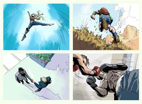 Storyboards And Concept Art Rick Fairlamb Portfolio And Blog Archive Dynamic Storyboard Frames