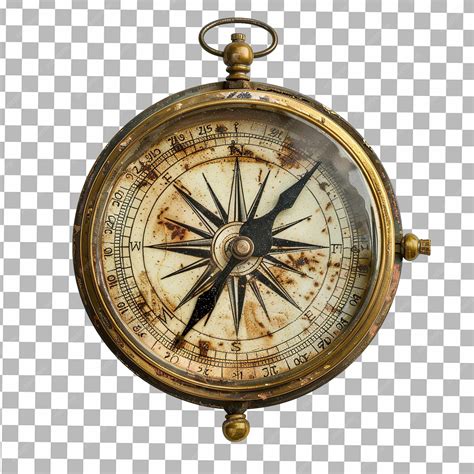 A Vintage Rusty Compass Travel Geography History And Exploration