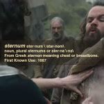 Fun Fact Sternum Outlander Anatomy