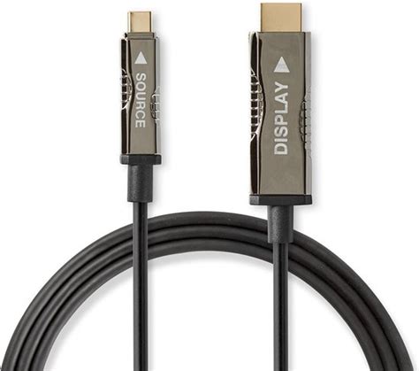Nedis Actieve Optische Usb Kabel Usb C Male Hdmi Connector 18