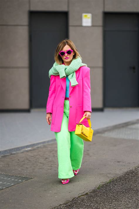 Verde Lima Fucsia Amarillo Moda El Mundo