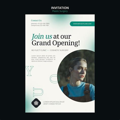 Free Psd Plastic Surgery Clinic Landing Page Template