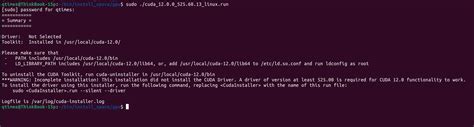 ubuntu cuda cudnn tensorRT安装 wanqi 博客园