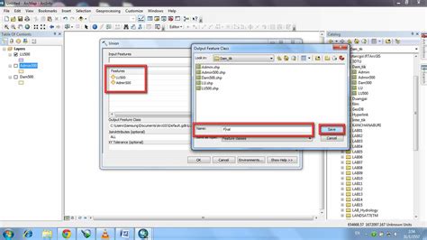 การใช้โปรแกรมarcmap 10 Lab 8 แบบจำลองเวกเตอร์