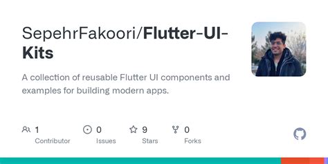 Github Sepehrfakoori Flutter Ui Kits A Collection Of Reusable Flutter Ui Components And