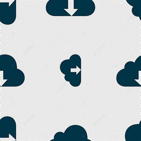 vector seamless pattern of geometric textured backup icon vector