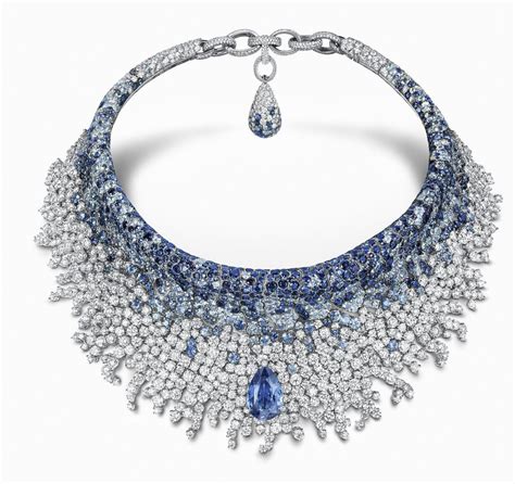 Opera Collection High End Jewelry Necklace Set With Diamonds And