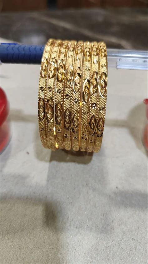 Wedding Golden Designer Bangles Set At ₹ 72set In Mumbai Id
