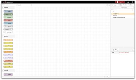 Using Node Red With Edge Io
