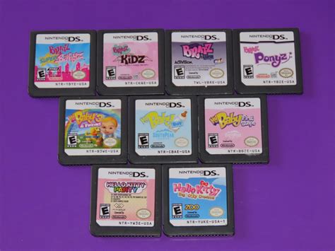 Girls Ds Games Loose Nintendo Ds Video Game Select Your Games Etsy