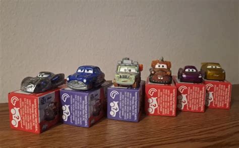 Disney Pixar Cars Mini Racers Die Cast 6 Car Bundle £7 50 Picclick Uk