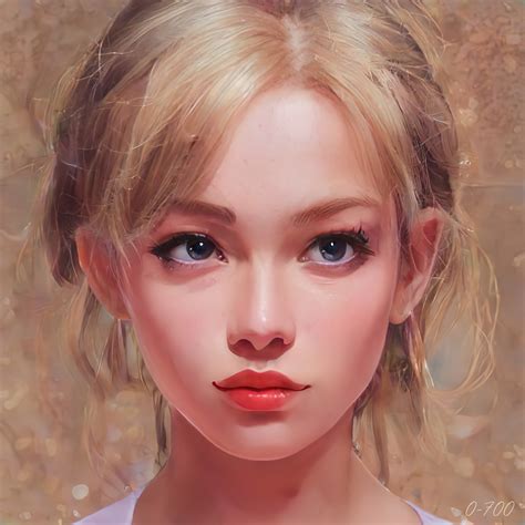 Art девушка 0700 портрет Art арт смешные картинки и другие