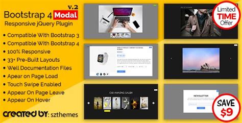 Bootstrap 4 Modal Responsive Jquery Plugin Codemarket