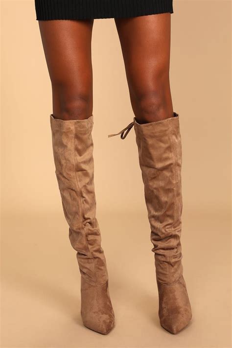 The Lilliana Camel Knee High Western Boots By Oasis Society 10 Artofit