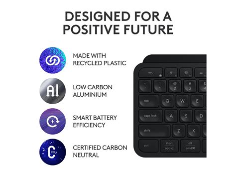 Logitech Mx Keys S Wireless Keyboard Low Profile Fluid Precise Quiet