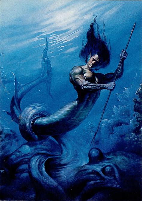 Merman Criaturas Mitológicas Mitología Griega Y Romana Mitología