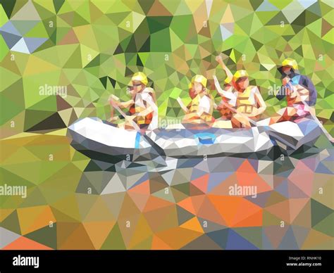 Whitewater Recreation Stock Vector Images Alamy