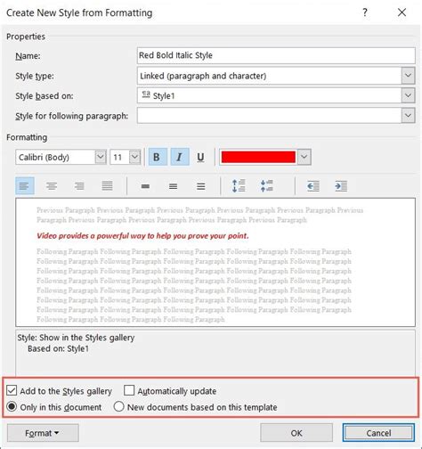 How To Create A Custom Style In Microsoft Word And Excel Make Tech Easier