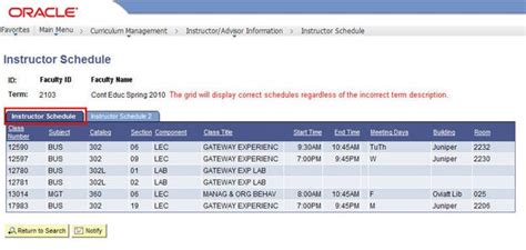 Instructor Schedule California State University Northridge